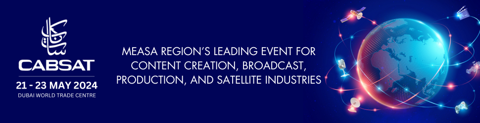 Exhibit at CABSAT 2024 - Dubai